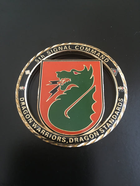 5th Signal Command Commander & CSM – ChallengeCoinTrader, LLC