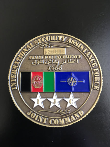 ISAF Joint Command (IJC) Commander LTG James Terry – ChallengeCoinTrader, LLC