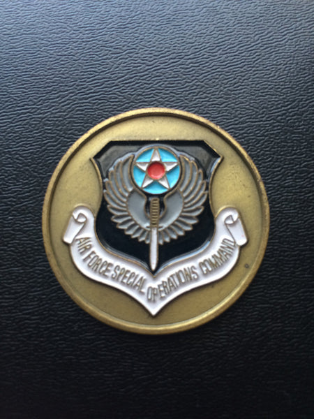 AFSOC Commander (4th) Maj Gen Charles R. Holland – ChallengeCoinTrader, LLC