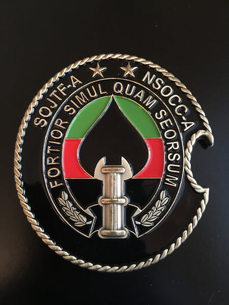 SOJTF-A / NSOCC-A Commander (2nd) MG Scott Miller – ChallengeCoinTrader ...