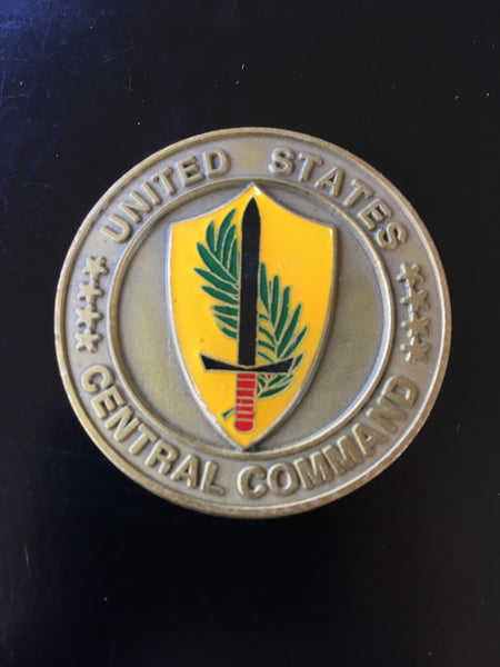 CENTCOM Senior Enlisted Leader CSM (Version 2) – ChallengeCoinTrader, LLC