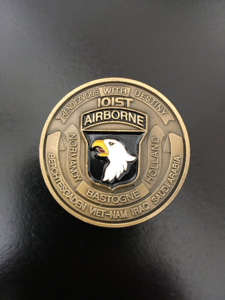 101st Airborne Division (Air Assault) CSM Marvin Hill ...